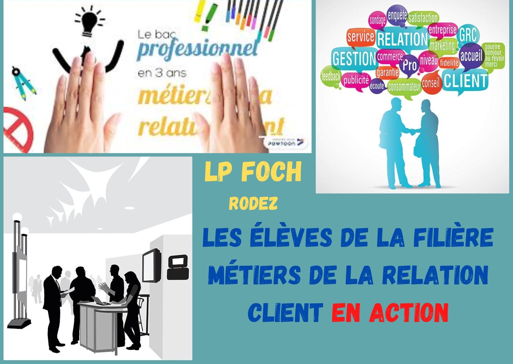 Actions des élèves de la filière Métiers de la Relation Client - A LA ...